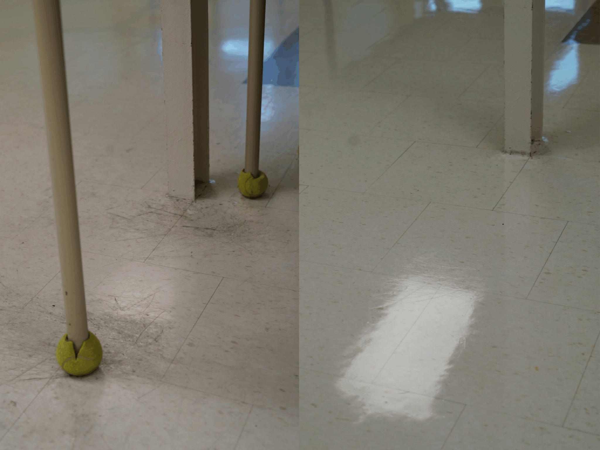 Floor Scrubbing and Waxing: Efficiency and Durability
